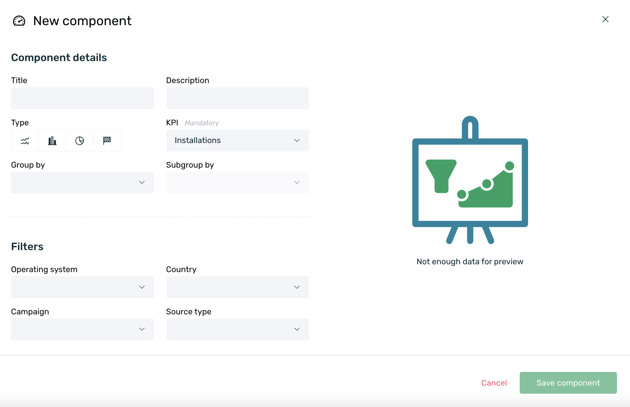 Custom dashboards | EMMA